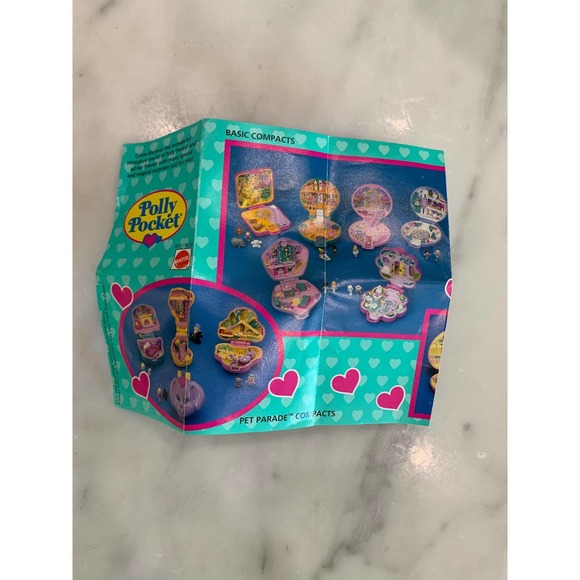 Blue Bird | Toys | Vintage 99s Polly Pocket Mattel Blue Bird Manual ...